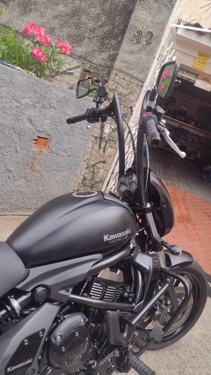 Guidão Diablo Vulcan 650 S Seca Suvaco - Lux Motos