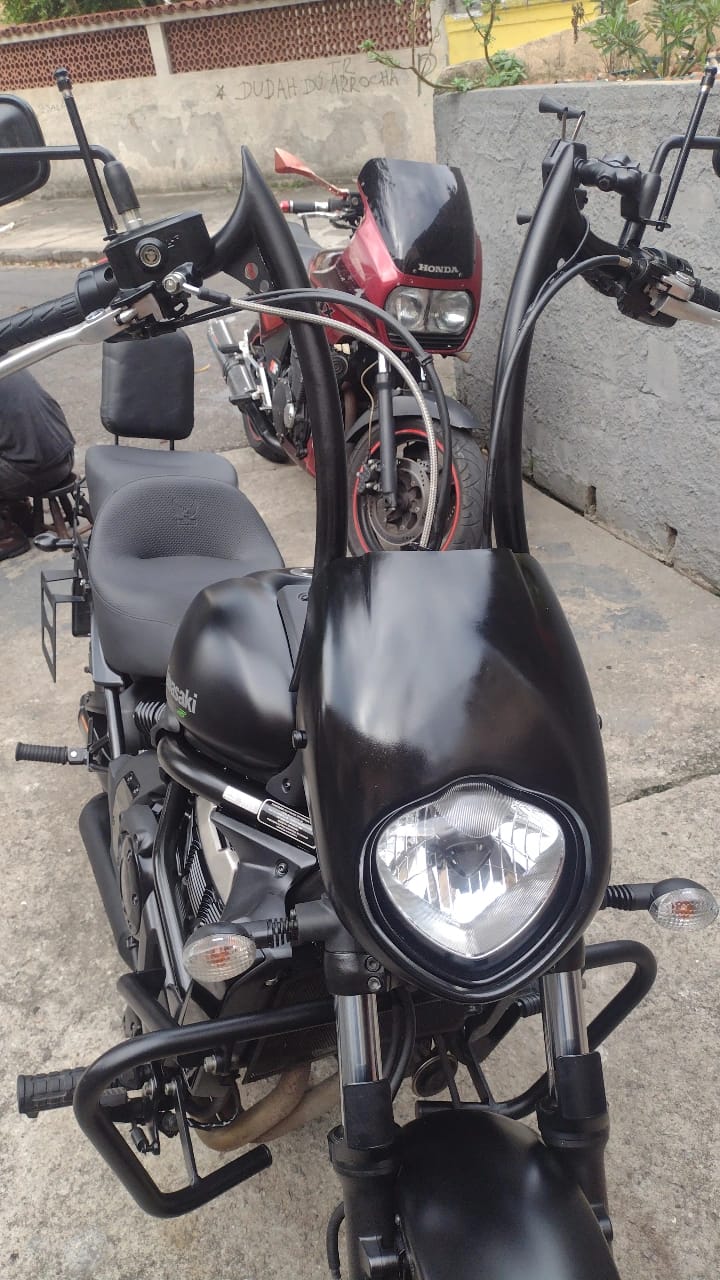 Guidão Diablo Vulcan 650 S Seca Suvaco - Lux Motos